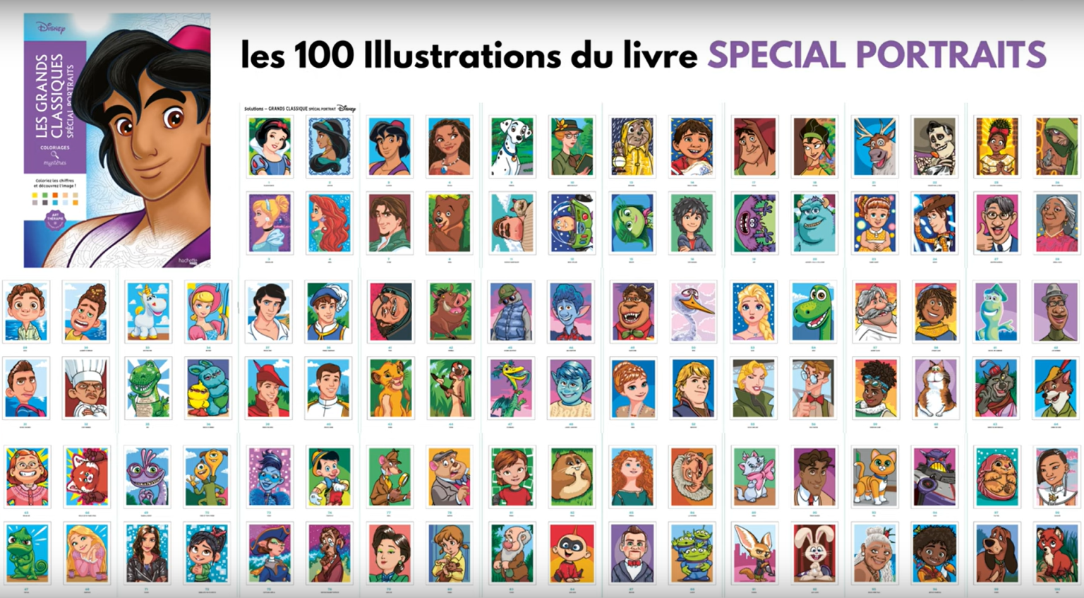 Coloriages mystères - Grands classiques Spécial Portraits - Le Monde Coloré de Laura