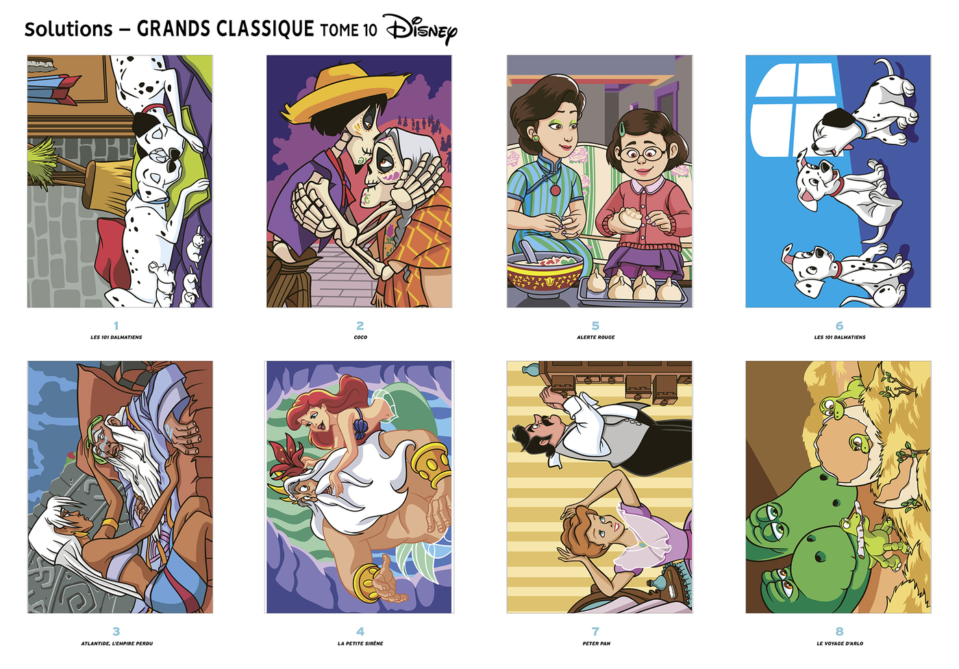 Tracker Coloriages mystères Disney - Famille - Le Monde Coloré de Laura