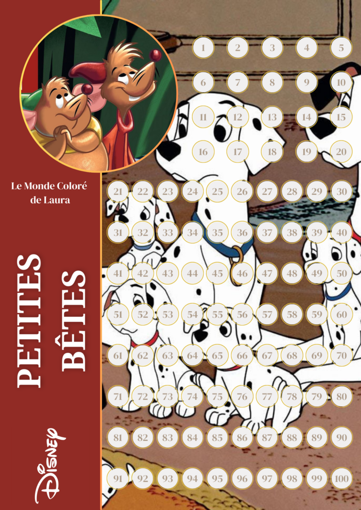 Tracker Coloriages mystères Disney - Petites bêtes - Le Monde Coloré de ...